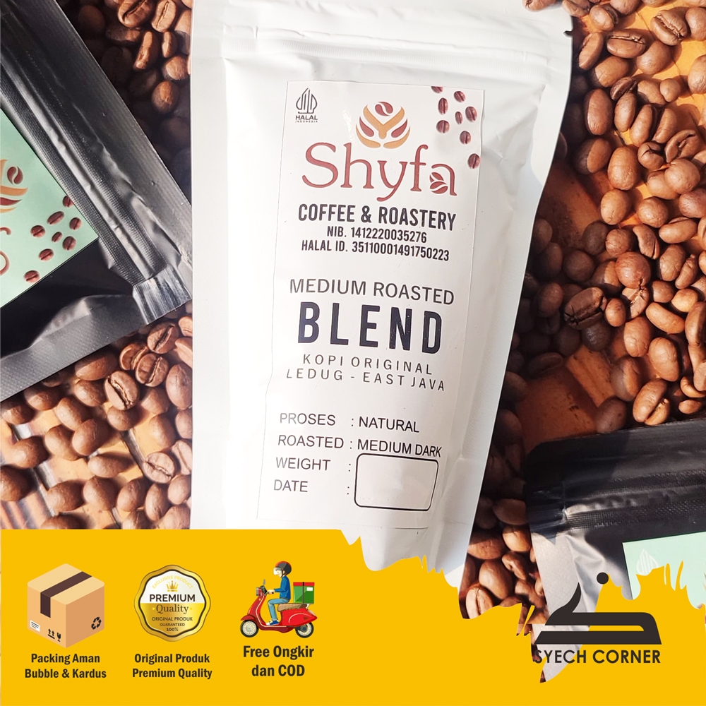 Jual Blend Kopi Arabica Robusta 40:60 Shyfa Biji Kopi Ledug Jawa Timur ...
