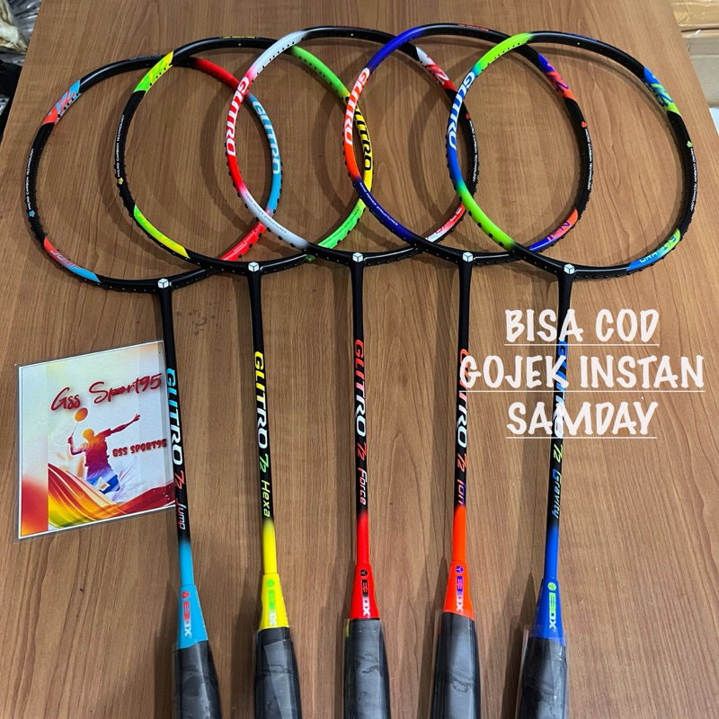 Jual RAKET BADMINTON EBOX GLITRO 72 ORIGINAL | Shopee Indonesia
