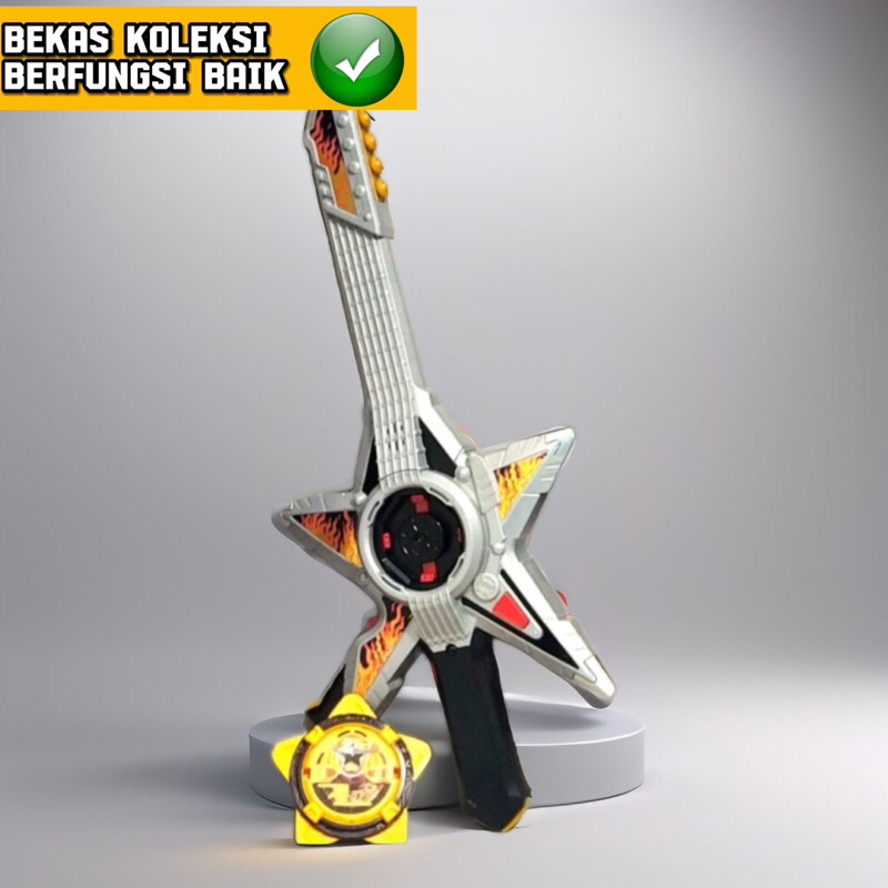 Jual Dx Power Rangers Ninja Steel Sentai Ninninger Gold Gun | Shopee ...