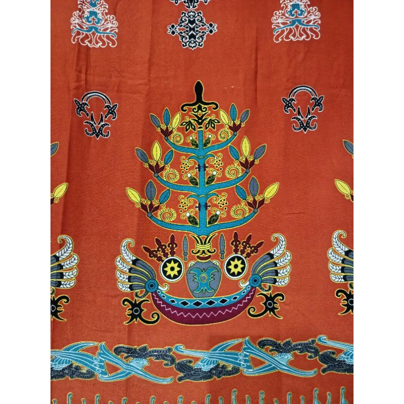 Jual Kain Batik etnik dayak Khas Kalteng panjang 2 meter | Shopee Indonesia