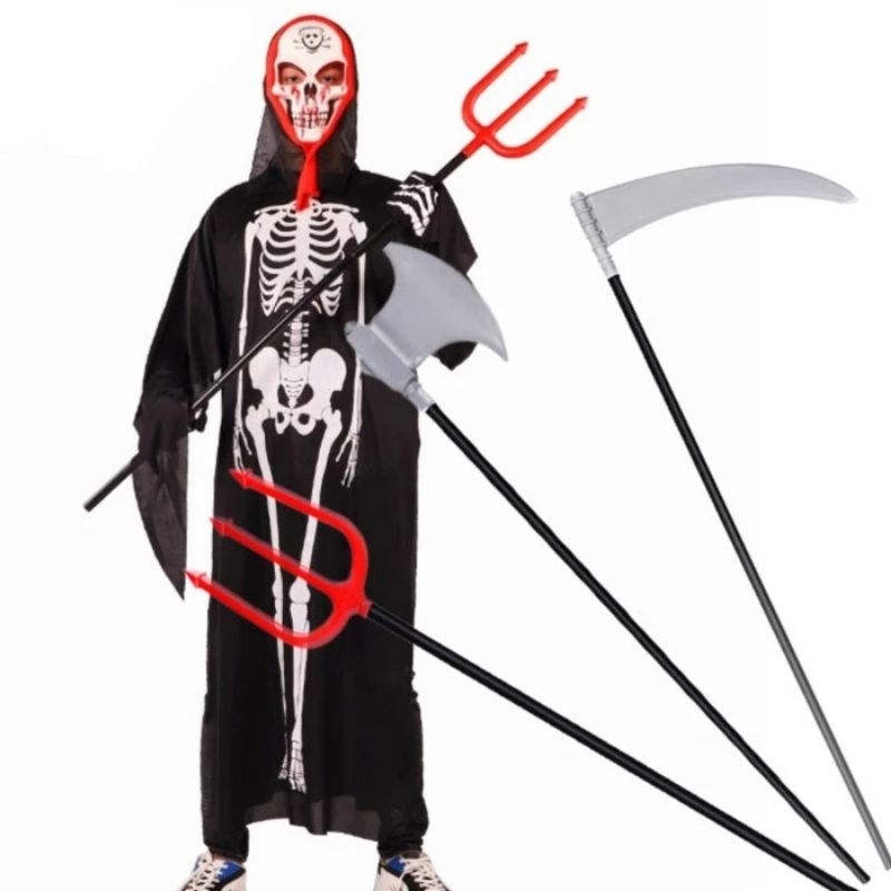 Jual MS | Tongkat devil kapak sabit/ tongkat cosplay halloween/ tongkat ...