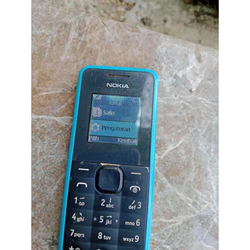 Jual nokia jadul 105 second normal siap pakai// bisa bayar di tempat ...