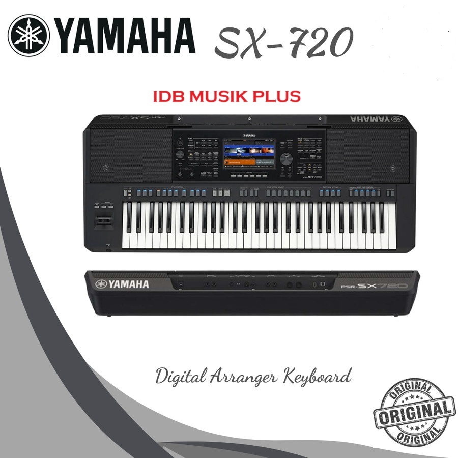 Jual Keyboard Yamaha PSR SX720 SX 720 Garansi Yamaha | Shopee Indonesia