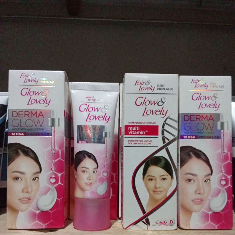 Jual fair&lovely|glow&lovely|multivitamin|dermaglow cream pencerah ...