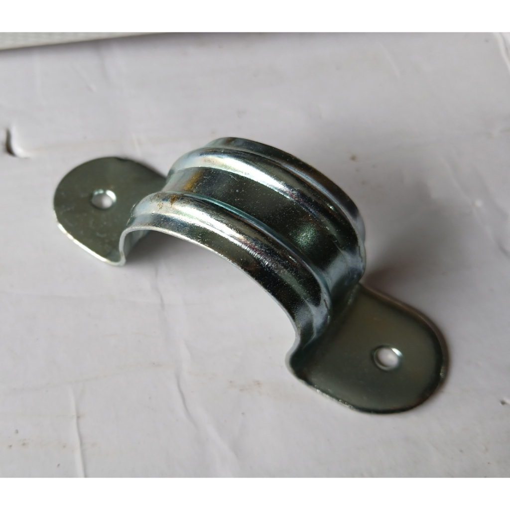 Jual Klem pipa besi 1.5 inch Galvanis bisa untuk klem pipa ANTENA atau ...