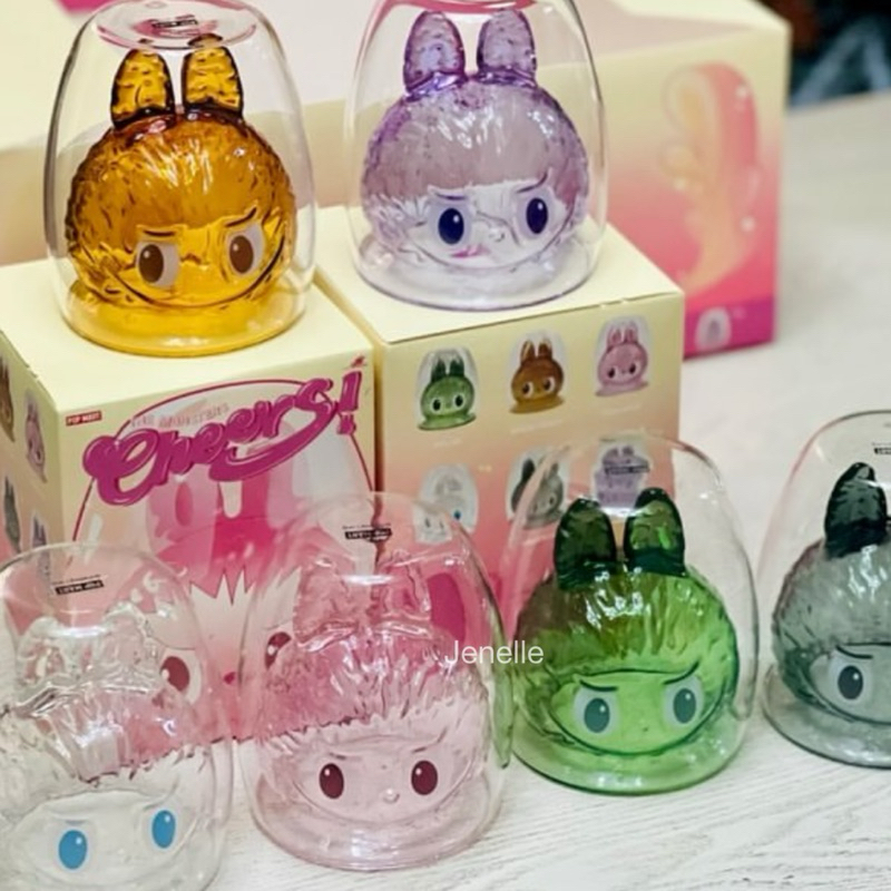 Jual Readystock - THE MONSTERS CHEERS SERIES Labubu Double walled Glass ...