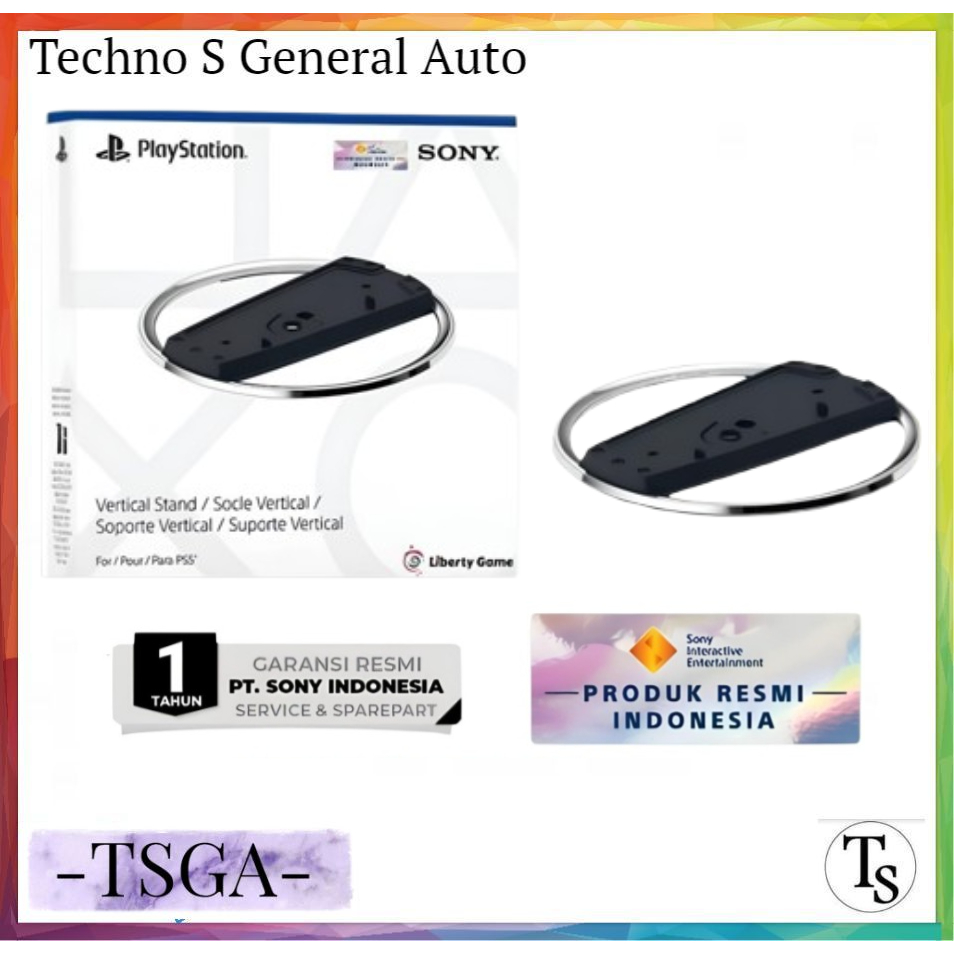 Jual Vertical stand Ps5 Slim Disc / Tempat berdiri Dudukan PS5 Slim ...