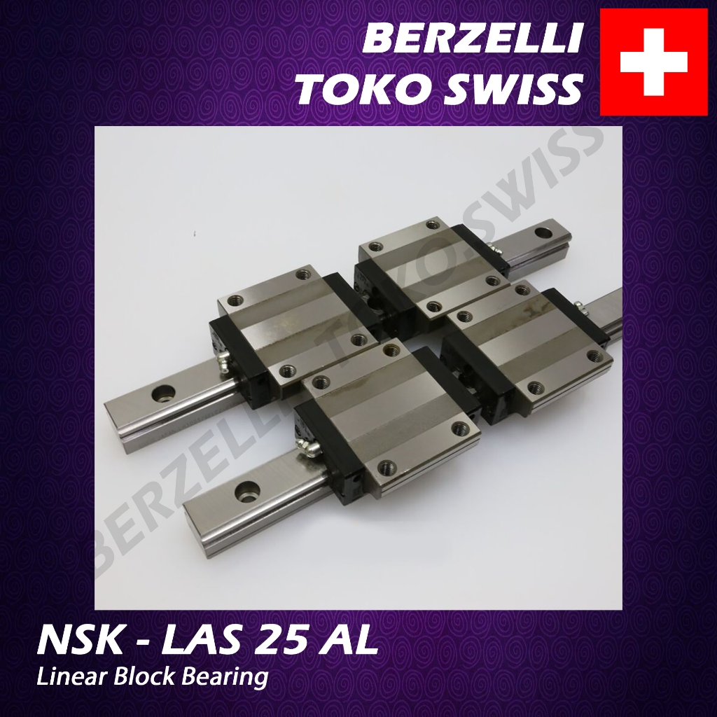 Jual NSK – LAS 25 AL Linear Block Bearing | Shopee Indonesia