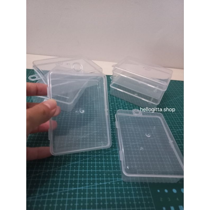Jual KOTAK PLASTIK 9.5x7x3 cm/MULTIBOX/KOTAK PLASTIK SERBAGUNA/KOTAK ...