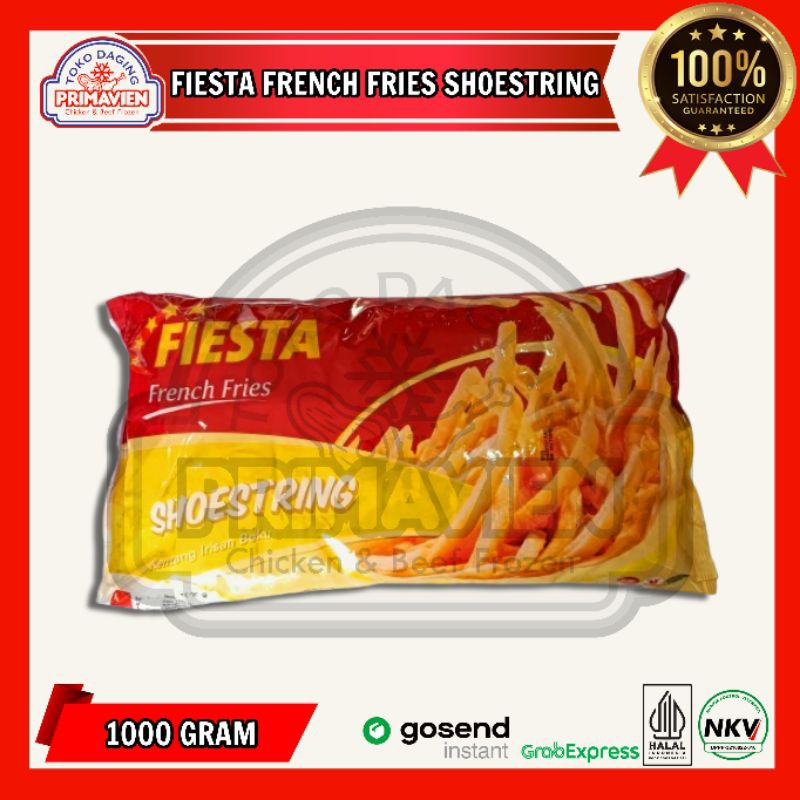 Jual Fiesta French Fries Shoestring (1kg) | Shopee Indonesia