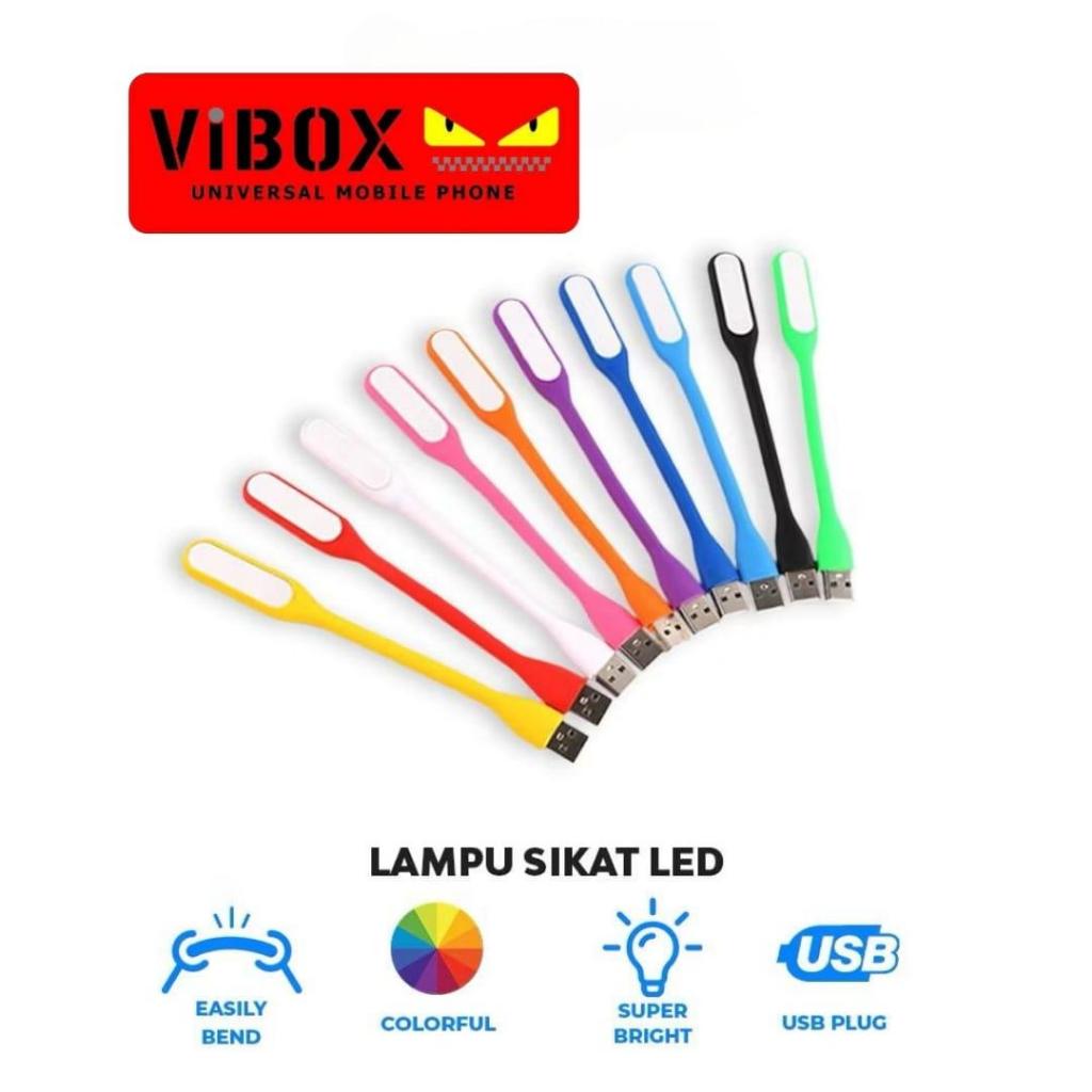 Jual Vibox W-10 Usb Light Led Sikat Portable Cahaya Terang Tahan Lama ...