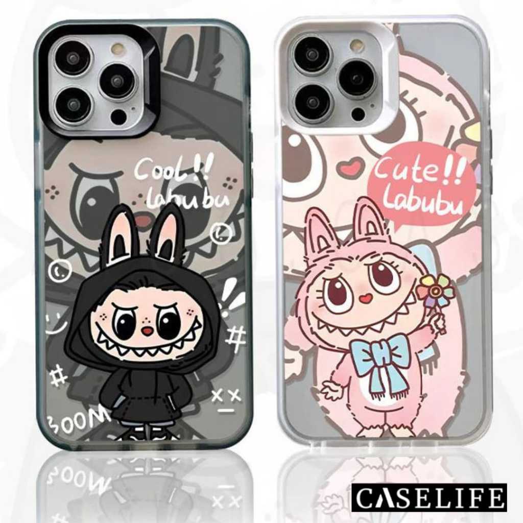 Jual Caselife Cute Labubu Cool Labubu Frame Premium Untuk Casing Iphone ...