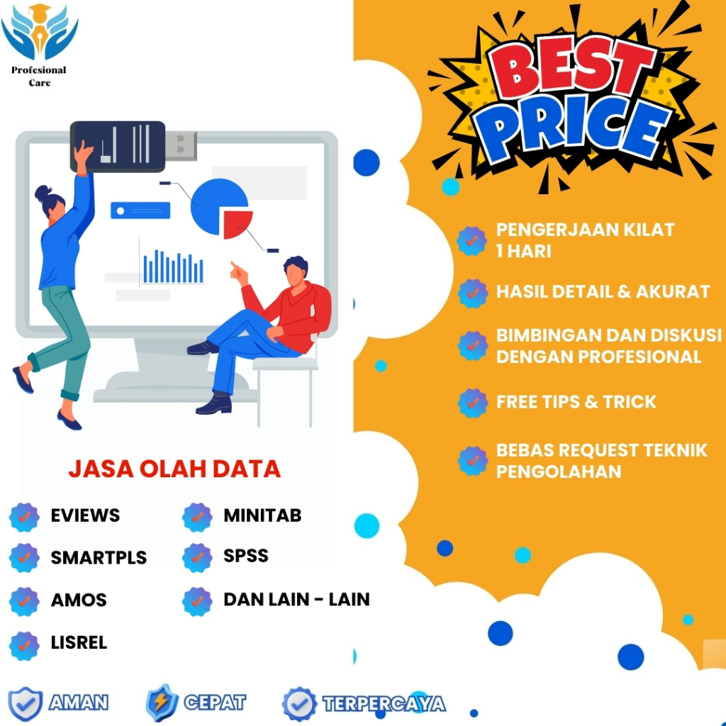 Jual Jasa Olah Data: SPSS, LISREL, SmartPLS, AMOS, Eviews, WarpPLS ...