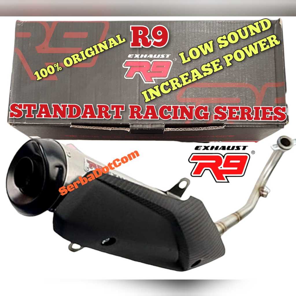 Jual KNALPOT R9 STANDART STANDAR STD RACING NMAX NEO S TURBO ADV150 ...