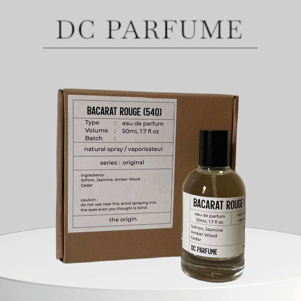 Jual DC-PARFUM Parfum Pria Wanita Eau De Parfume Baccarat Rouge 540 ...
