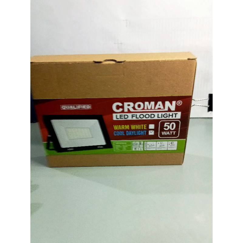 Jual LAMPU SOROT CROMAN LED FLOODLIGT 50WATT | Shopee Indonesia
