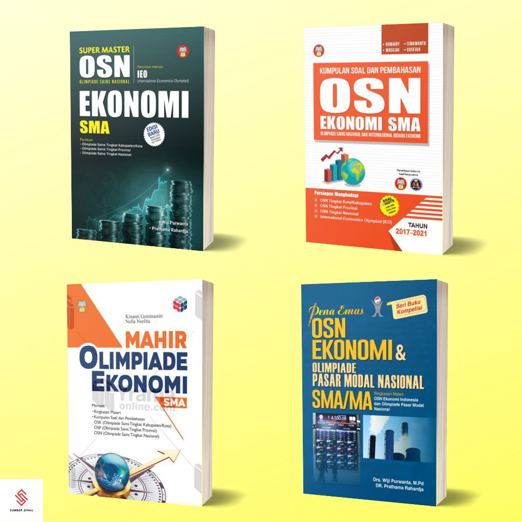 Jual Buku OSN/KSN/Olimpiade Ekonomi SMA/MA | Shopee Indonesia