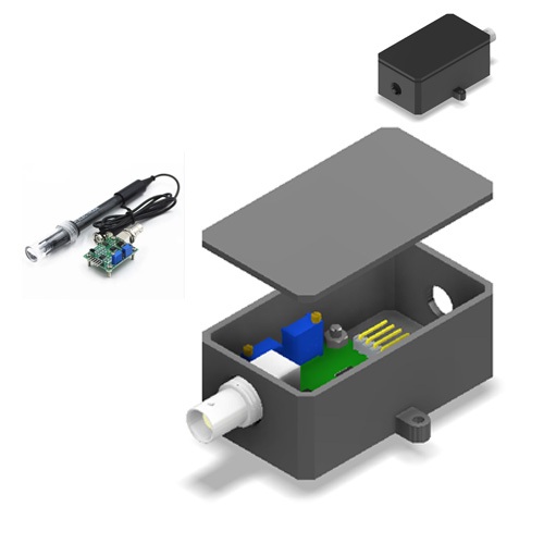 Jual SENSOR PH METER Case MODULE PH-4502C WITH PROBE ELECTRODE FOR ...