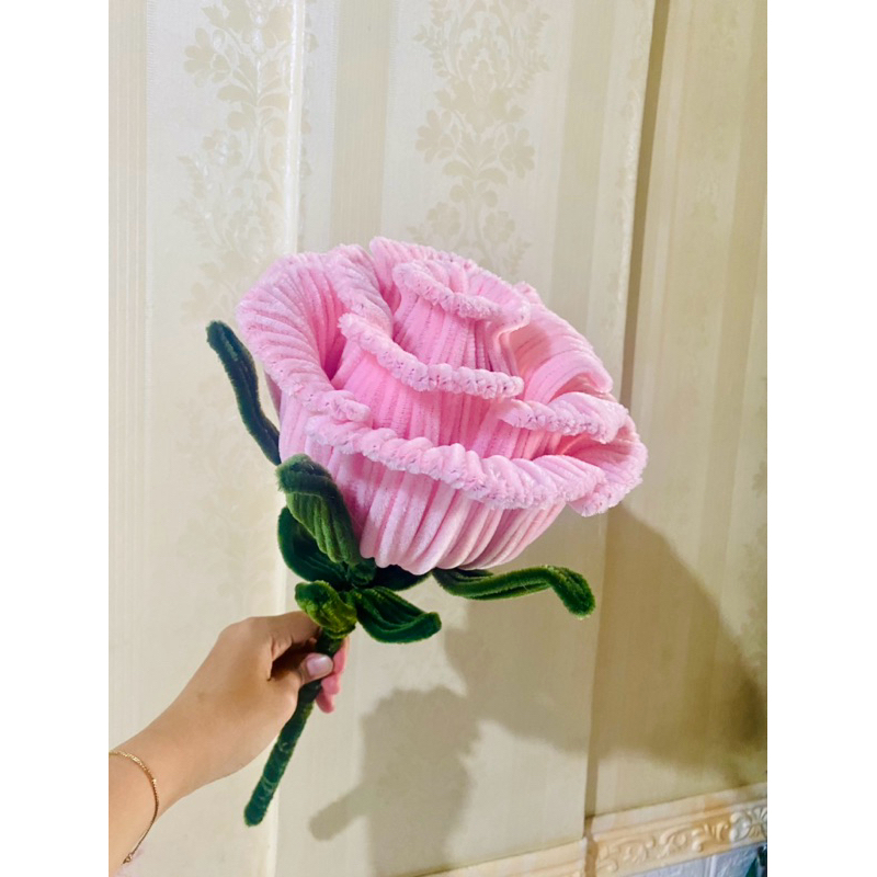 Jual Giant Rose Bunga Mawar Besar Kawat Bulu | Shopee Indonesia