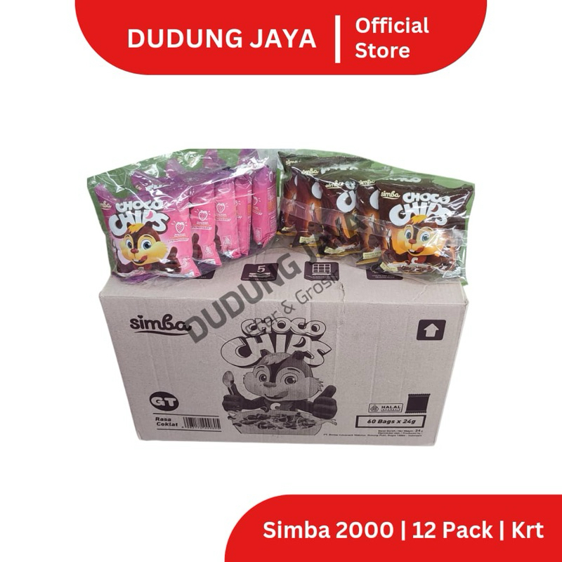 Jual SIMBA CHOCO CHIPS SIMBA SEREAL SIMBA 2000 SIMBA 1 KARTON/DUS ...