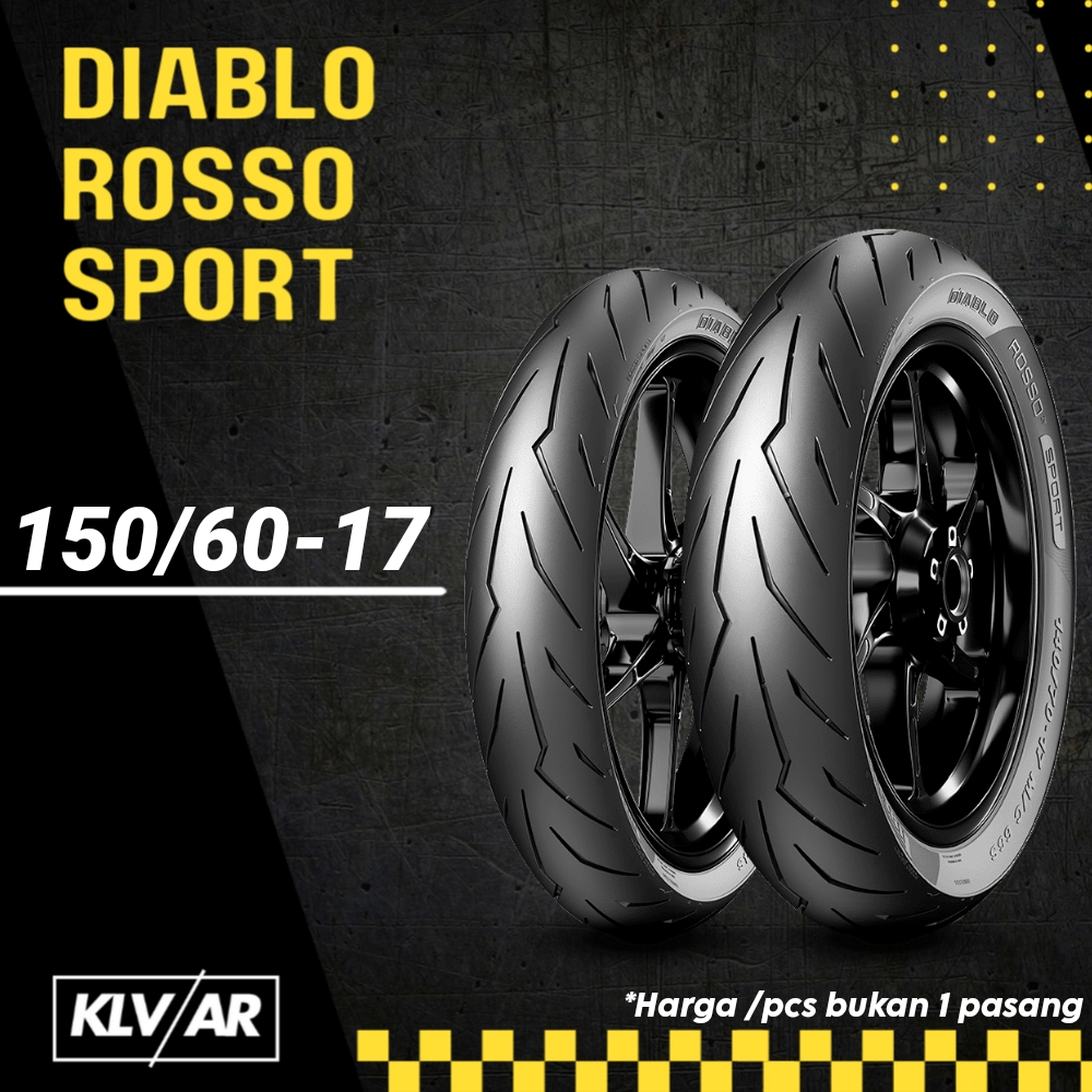 Jual Ban Tubeless Pirelli Diablo Rosso Sport Ring 17 Ban Racing Motor ...