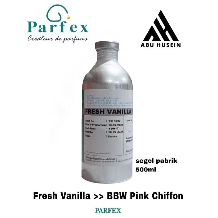 Jual FRESH VANILLA inspired BBW PINK CHIFFON by PARFEX kemasan segel ...
