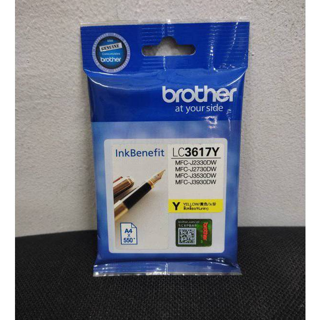 Jual Brother lc3617 Yellow Ink Tinta Catridge Original | Shopee Indonesia