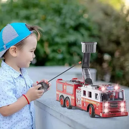 Jual BESAR!! MOBIL RC DAMKAR SKALA 1:16 (Blangwir Fire Rescue Car ...