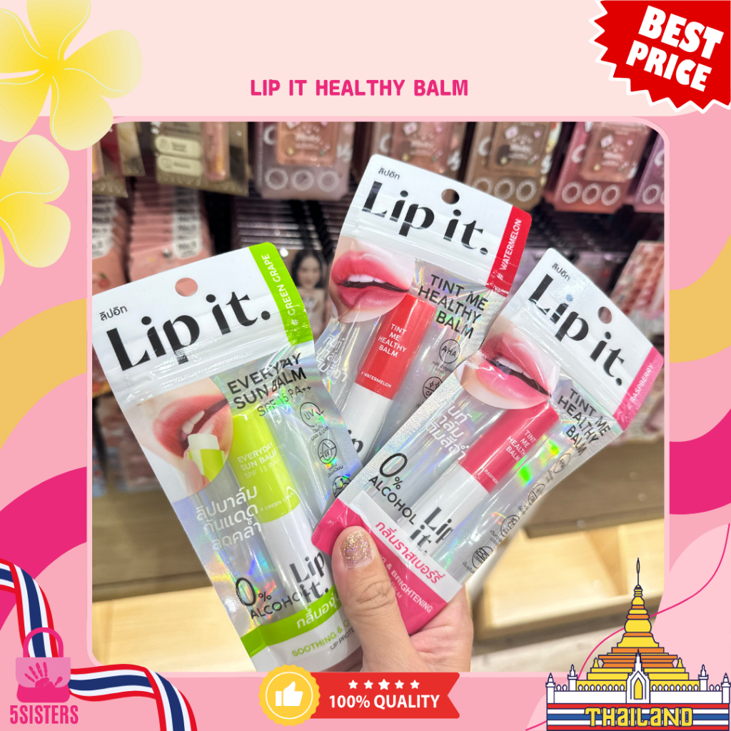 Jual LIP IT HEALTHY BALM / EVERYDAY SUN BALM SPF 15 PA++ | Shopee Indonesia