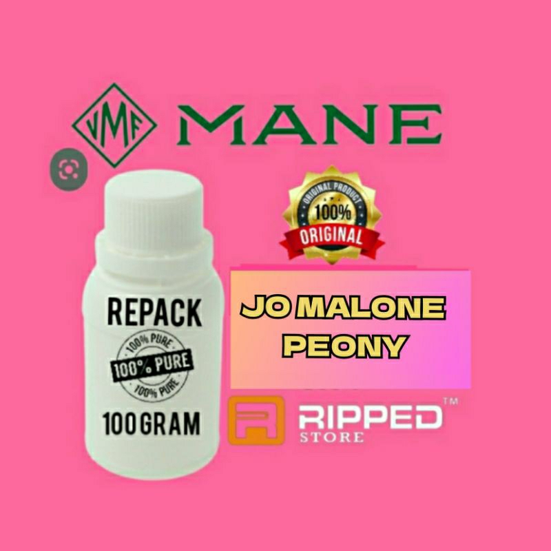 Jual (100ML) BIBIT PARFUM MURNI JO MALONE PEONY BY MANE PERFUME ...
