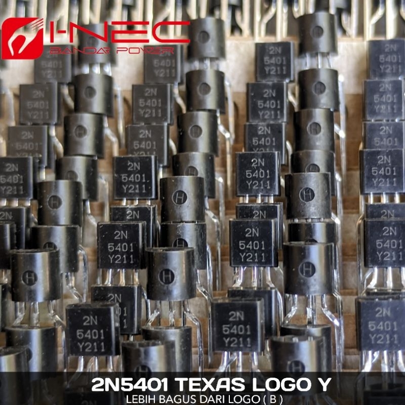 Jual Transistor 2N5401 Texas ( Body Y ) | Shopee Indonesia