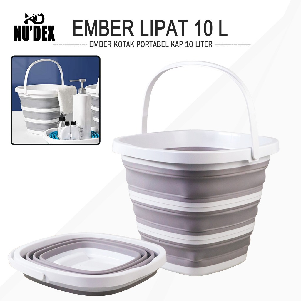 Jual ember lipat camping 10 liter asypets ember lipat kotak water ...
