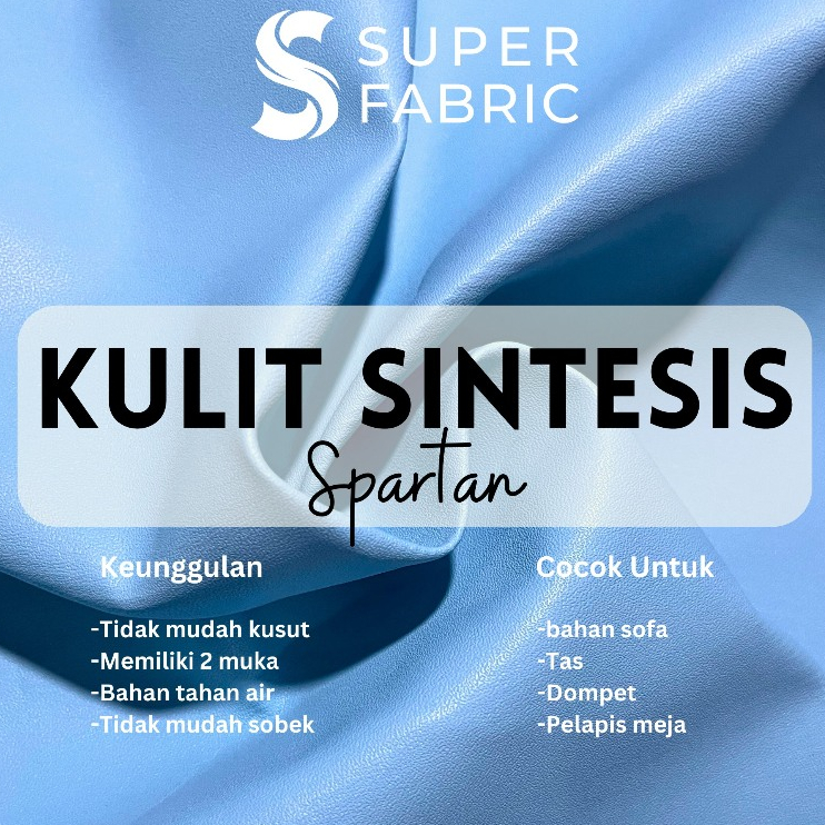 Jual Kain Kulit Sintesis Spartan Kulit Imitasi 0.5 meter | Shopee Indonesia