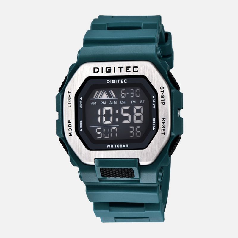 Jual DIGITEC Jam Tangan Pria Digital DG-5050T with Digital Features ...