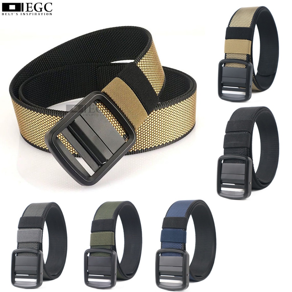 Jual IKAT PINGGANG PRIA 360° GESPER PUTAR GANDA NYLON CANVAS - LH-421 ...