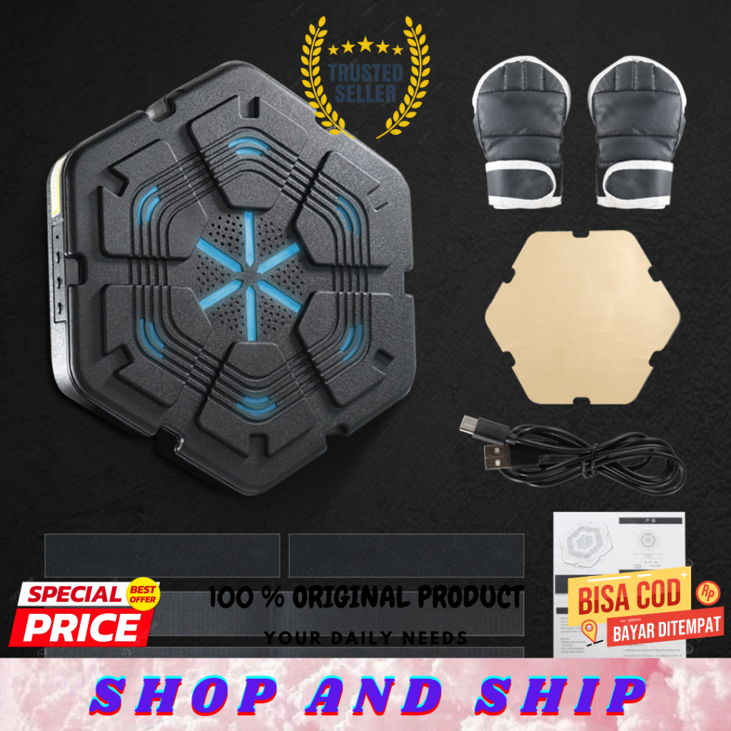 Jual Mesin Boxing Music Target Latihan Olahraga Tinju Wall Machine ...