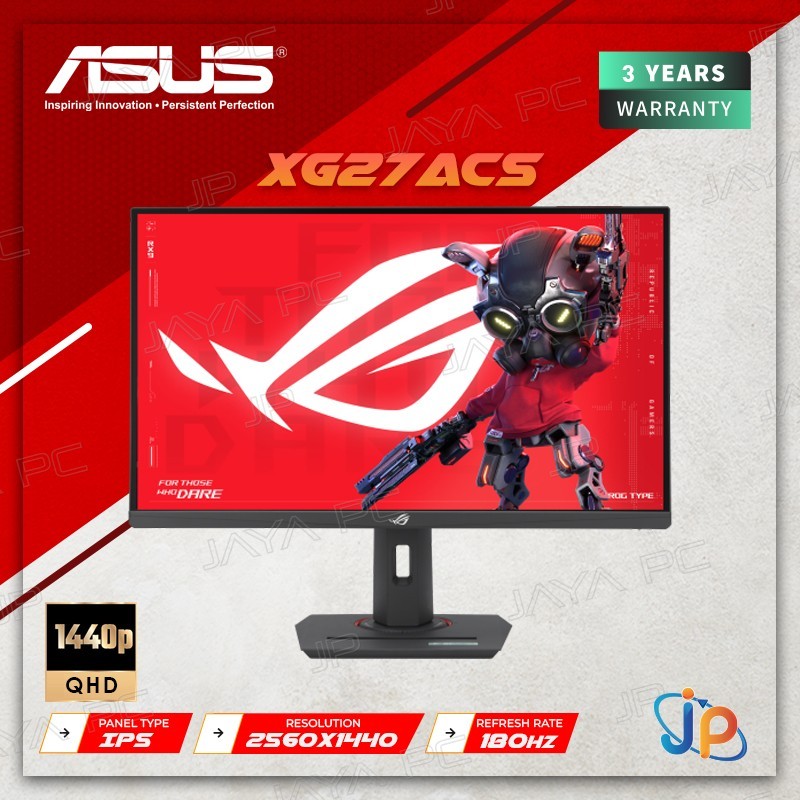 Jual JEAN_ Monitor ASUS LED IPS ROG Strix XG27ACS - QHD 27" Inch ...