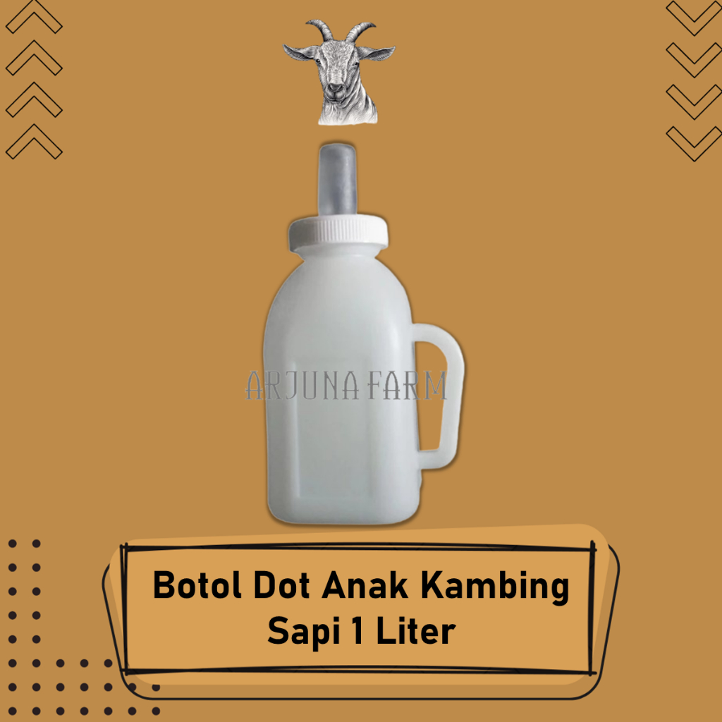 Jual Botol Minum Dot Susu Kambing Pedet Anak Sapi Kerbau Kapasitas 1L ...