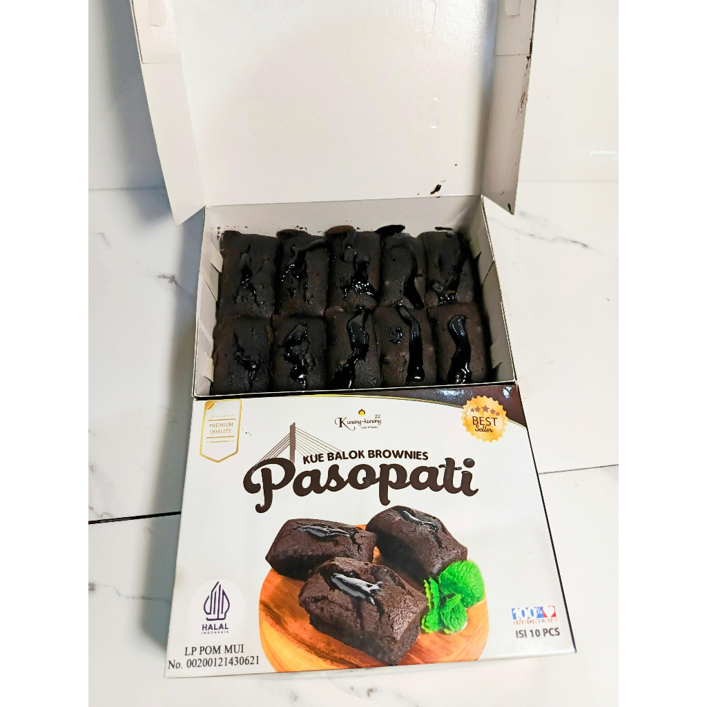 Jual KUE BALOK BROWNIES PASOPATI LUMER | Shopee Indonesia
