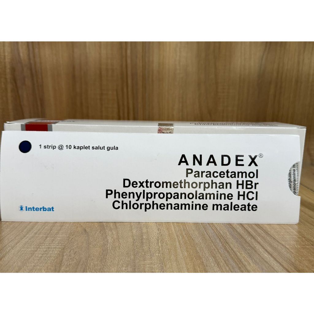 Jual Anadex Tablet (1 strip isi 10 tablet) | Shopee Indonesia