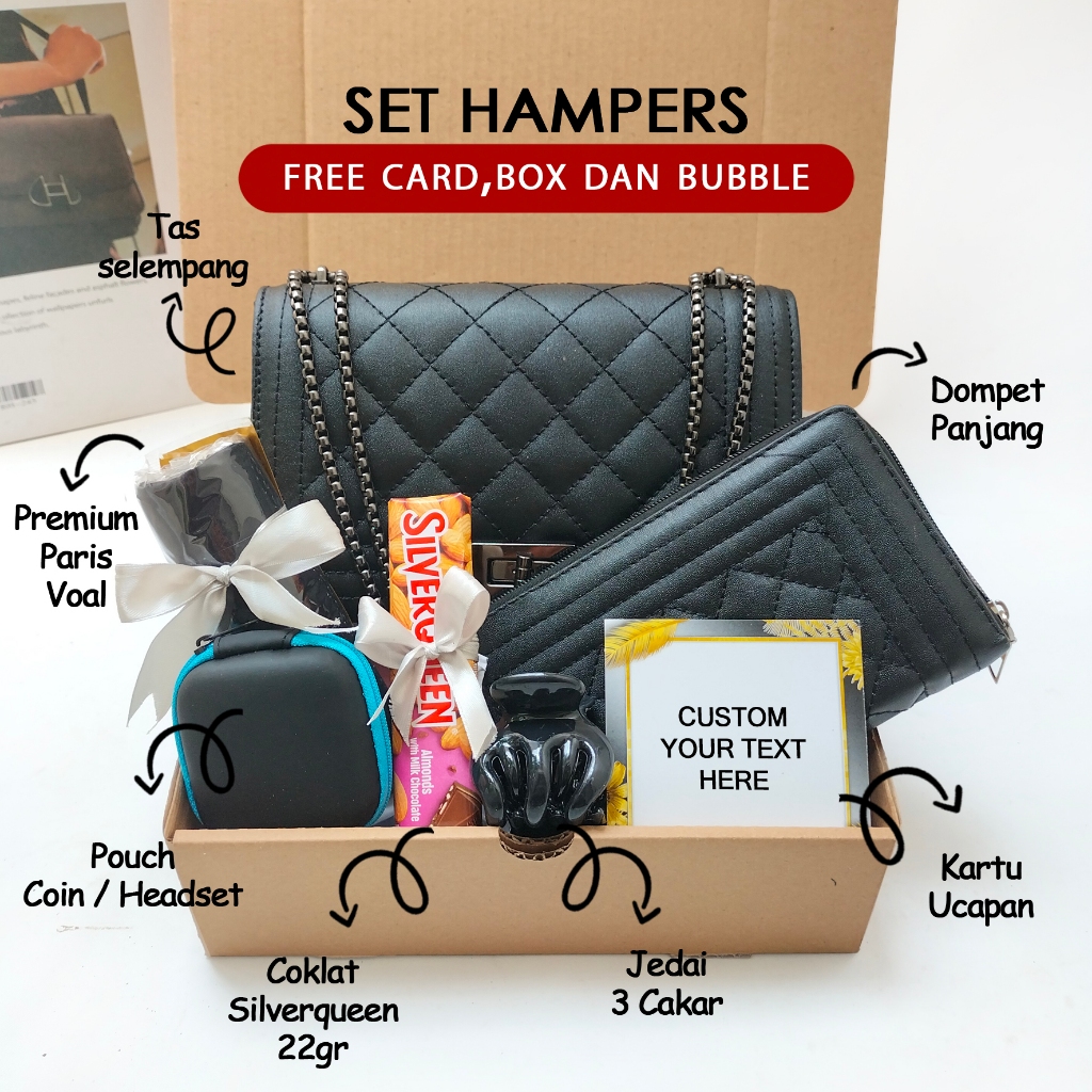 Jual Hampers cokelat silverqueen hadiah ulang tahun cewek gift set kado ...