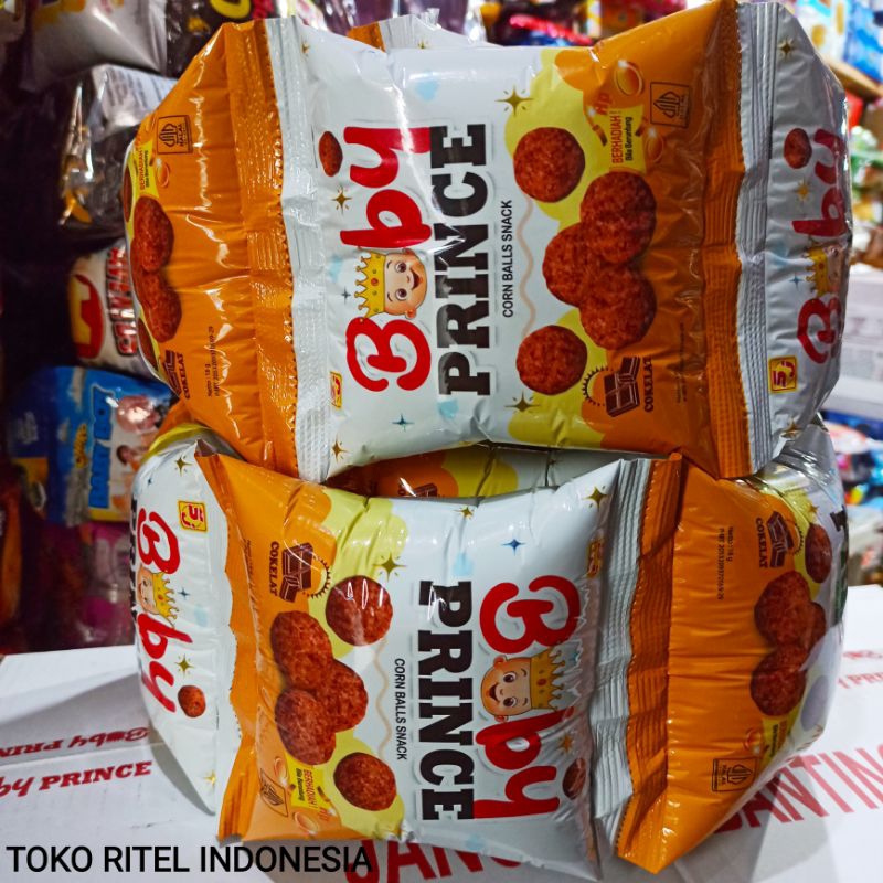 Jual Chiki BABY PRINCE Berhadiah (1 Renceng isi 10 pcs)/Snack Ciki ...