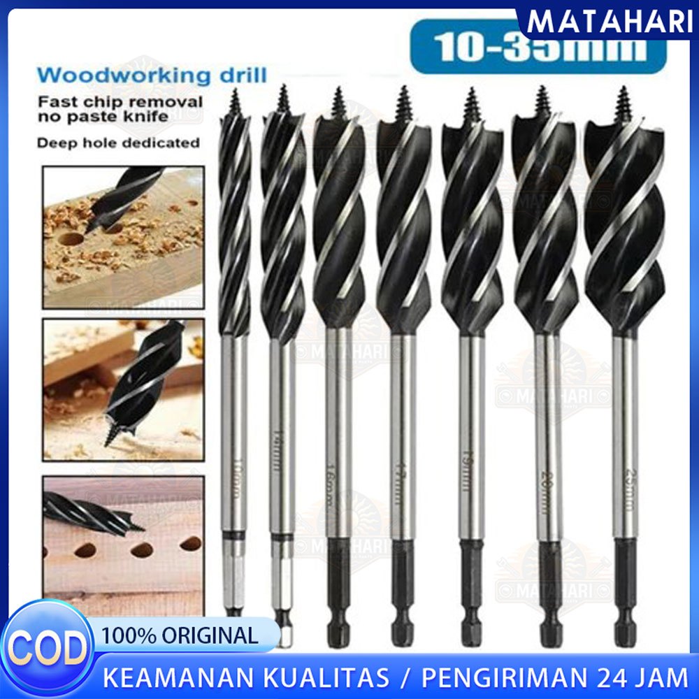 Jual Mata Bor Kayu 18mm-25mm Slot Wood Working Drill / Pembuat Lubang ...