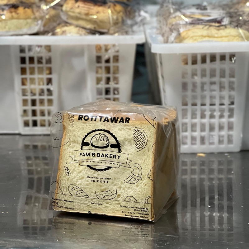 Jual ROTI TAWAR ORIGINAL ( FAMS BAKERY) | Shopee Indonesia