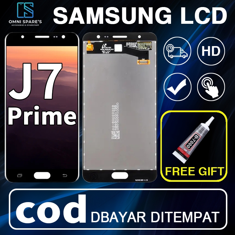Jual LCD TOUCHSCREEN SAMSUNG GALAXY J7 PRIME G6100 COMPLETE FULLSET ...
