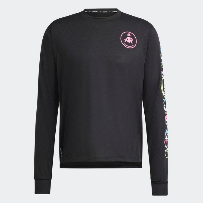Jual Baju running Pria ADIDAS OTR AR LS IS5408 | Shopee Indonesia