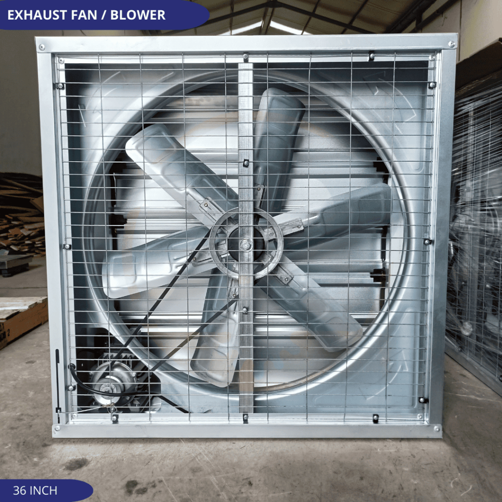 Jual Blower Kipas Exhaust Fan Box Industrial 36 inch untuk Kandang Ayam ...