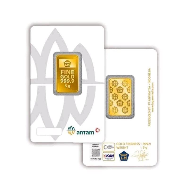 Jual LM ANTAM 5 GR PRESS REDMARK | Shopee Indonesia