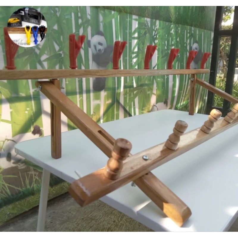 Jual Pion/Kanco & Standart Jati Cagak Joran Timbang Sensitip Sentrik ...