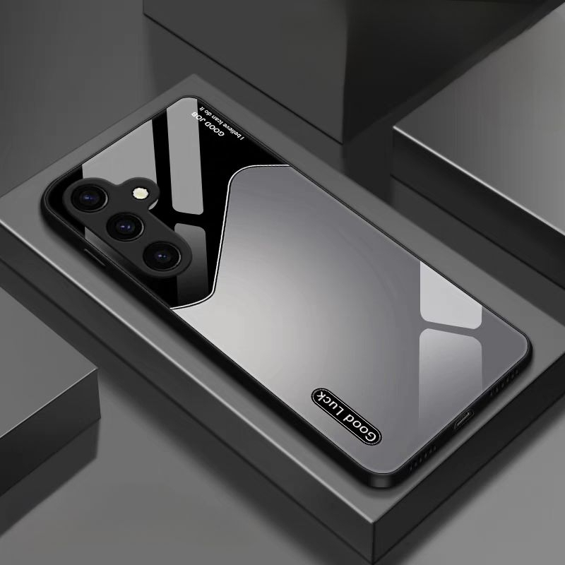 Jual Case Samsung A55 Casing silikon back cover tempered glass Good ...